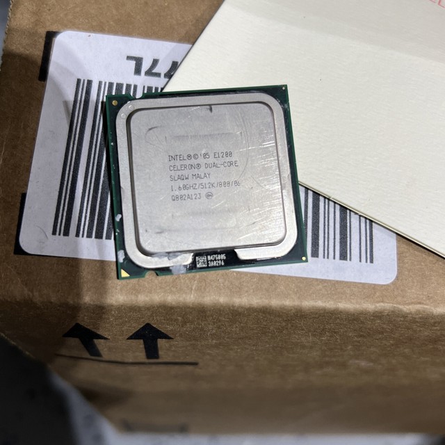 Intel Celeron E1200 1.6GHz Dual-Core (BX80557E1200) Processor for sale ...