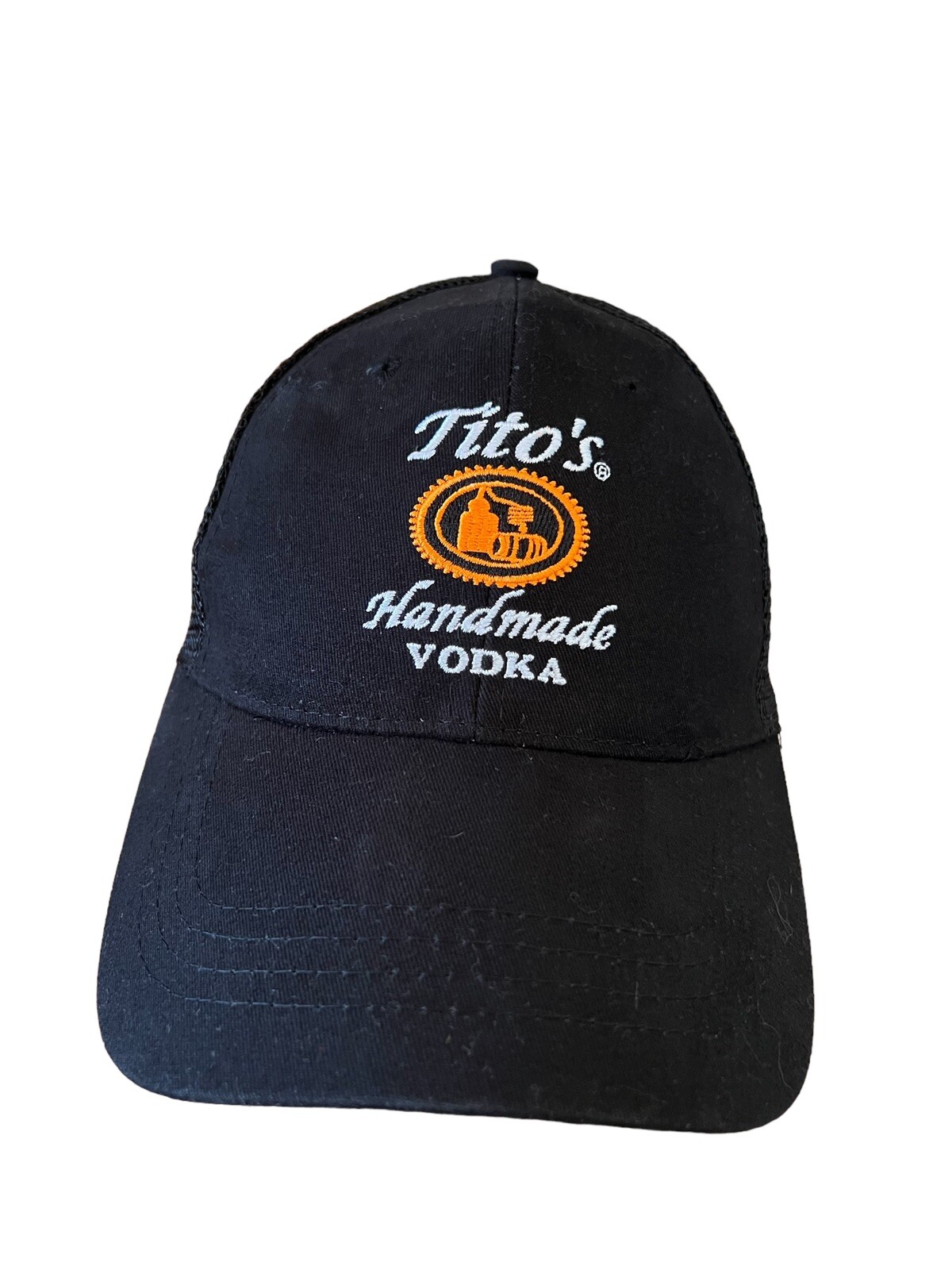 Tito’s Handmade Vodka Snapback Trucker Mesh Hat Black - Gem