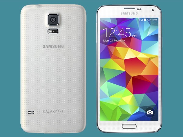 Galaxy S5 SM-G900W8 16GB White/BLACK with 7/10condition fully ...