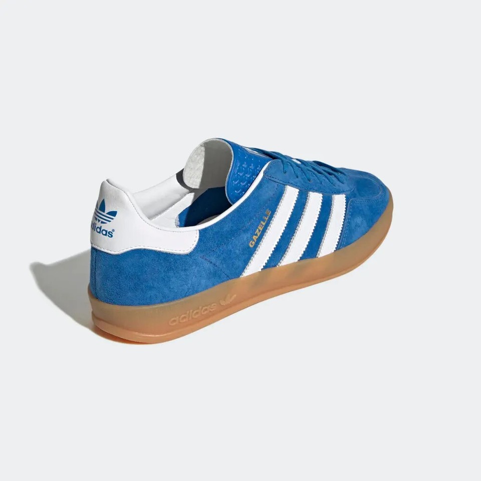 New Adidas Gazelle Indoor Shoes Sneakers - Blue Bird (H06260) | eBay