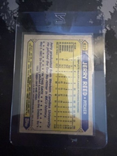 Jerry Reed Mariners AUTO Signed 1987 Topps #619 | eBay