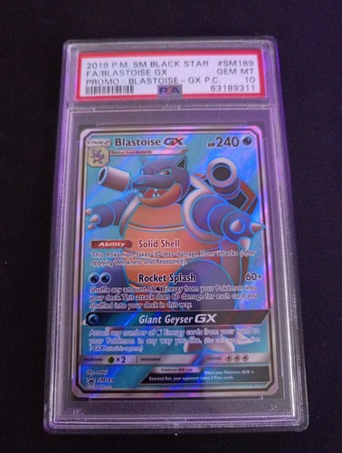 Pokemon Blastoise GX Full Art PSA 10 | eBay.de