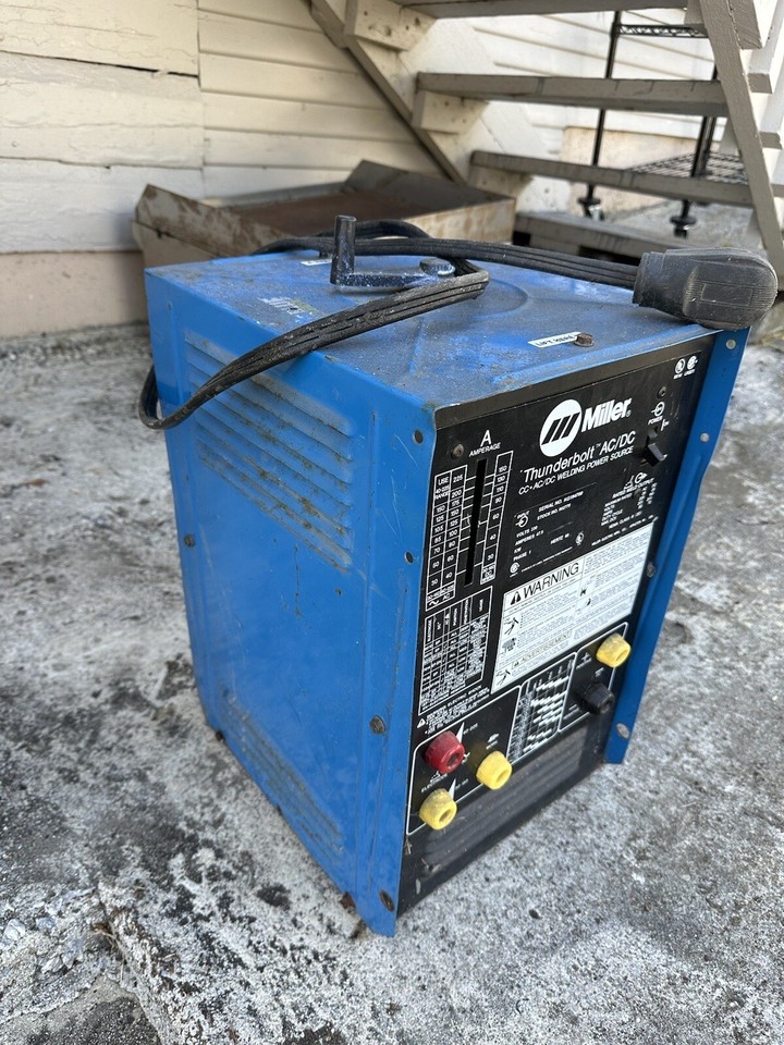 Miller thunderbolt AC/DC Power Source Welder | eBay