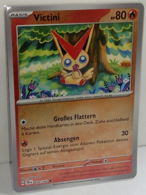 Victini 30 Reverse Holo Gewalten der Zeit TEF Pokémon deu | eBay.de