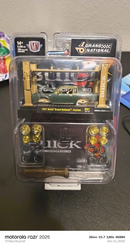 M2 Machines 1:64 1987 Buick Grand National Turbocharged GNX Custom R81 ...