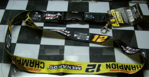 RYAN BLANEY #12 2023 NASCAR CHAMPION RACING WINCRAFT LANYARD BRAND NEW ...