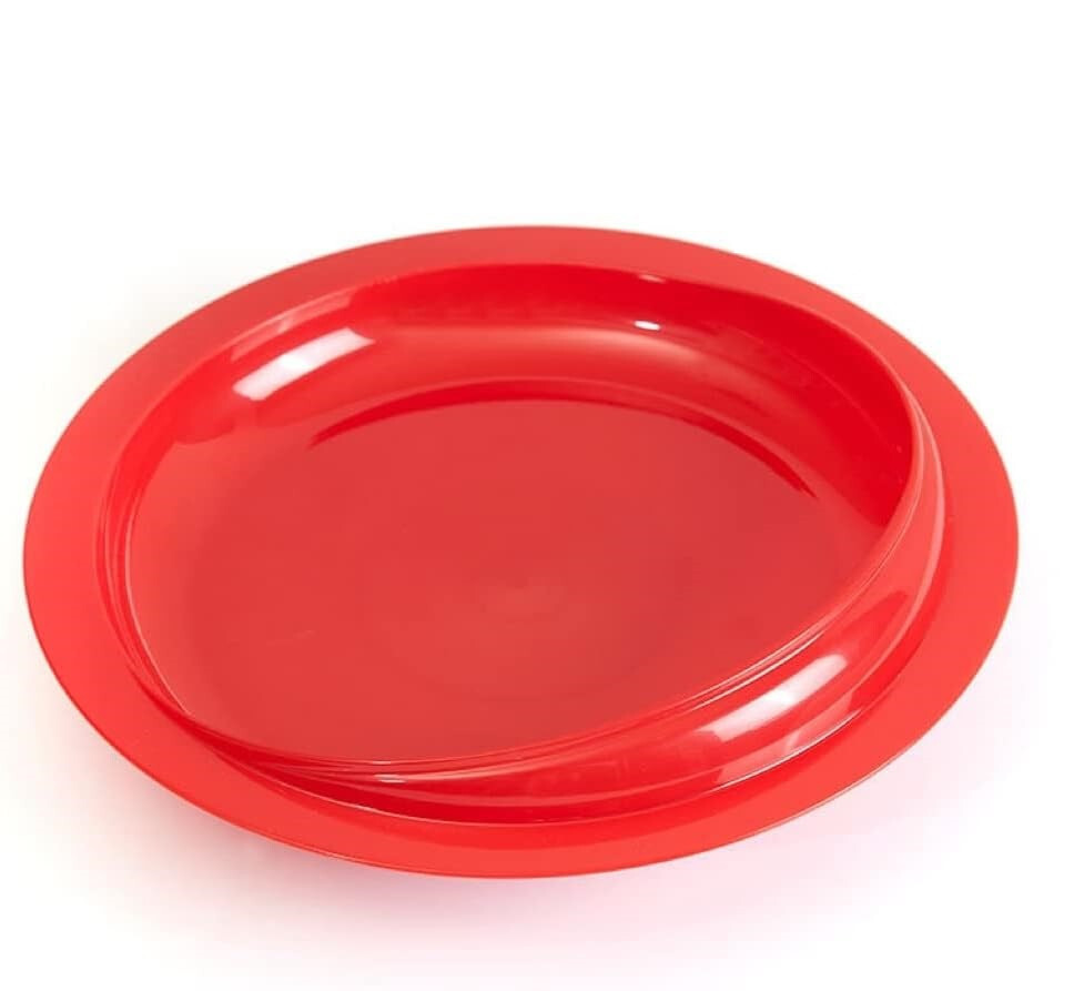 Deluxe Red Tableware Set -For Alzheimer Dementia Disabled Special Need ...