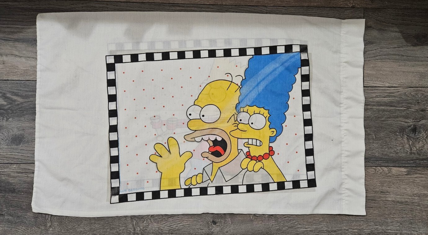 Vintage 90s Simpsons Pillow Case | eBay