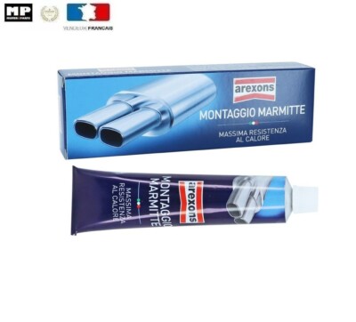 Pâte montage et étanchéité échappement Arexons pour auto moto tube 80mL ...
