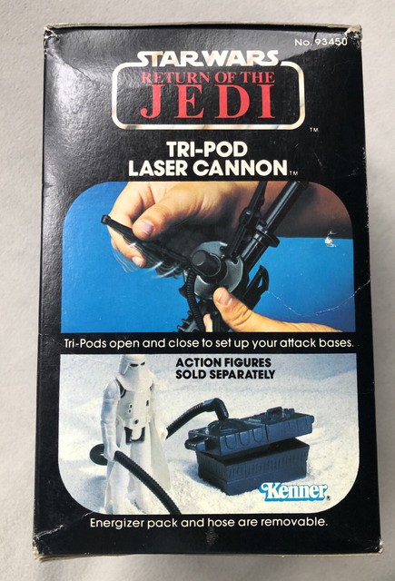 Vintage 1982 Kenner Star Wars Return of The Jedi Tri Pod Laser Cannon ...