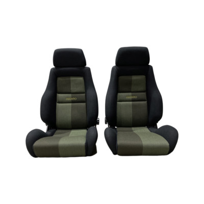 Genuine Recaro Seats LSB Monza Green Block Headrests - Retrimmed (Pair ...
