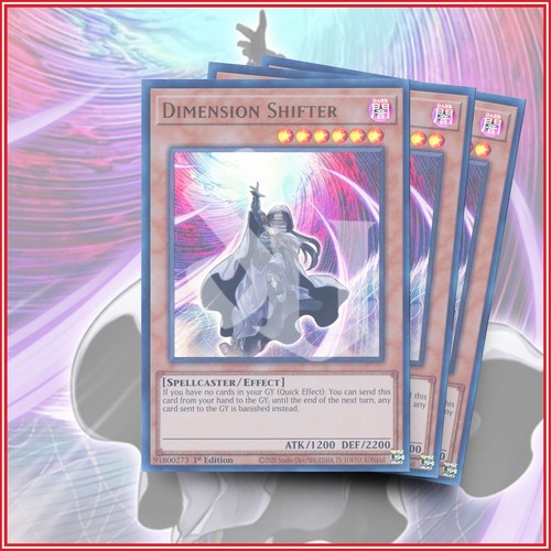 YuGiOh DIMENSION SHIFTER x3 | POWERFUL CARD ️ SDCB ️ 1ST EDITION 💎 | eBay