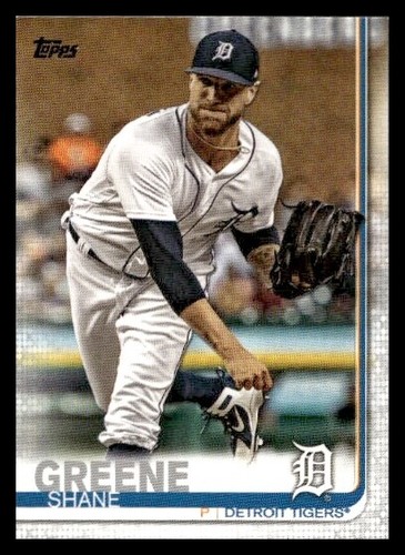 2019 Topps #229 Shane Greene Detroit Tigers Baseball card | eBay