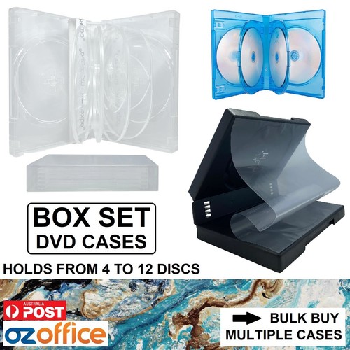 ASSORTED Box Set DVD Case - DVD Covers Multiple Discs 3 - 12 DVD for TV ...