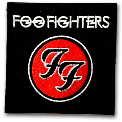 Foo Fighters Patch Embroidered Alternative rock Band Applique Emblem ...
