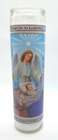 Guardian Angel Prayer Candle angel de la guarda Glass Catholic | eBay