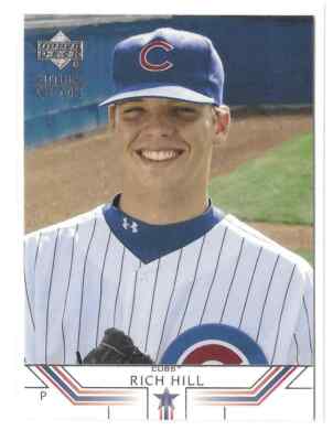 Rich Hill 2002 Upper Deck FUTURE GEMS Rookie RC #45 CHICAGO CUBS | eBay
