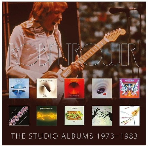 ROBIN TROWER The Studio Albums 1973-1983 Robin Trower 10 CD💿 BOX SET ...