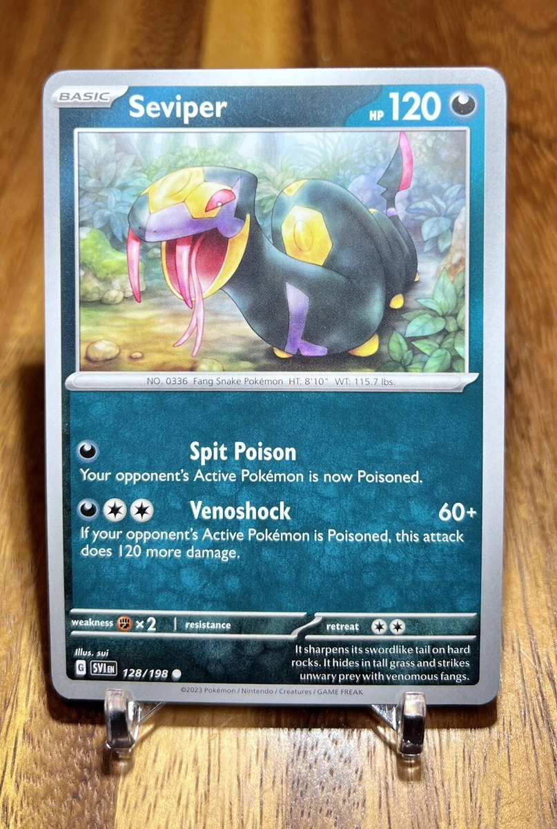 Pokemon Seviper Card