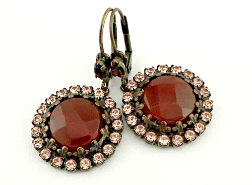 Signed SORRELLI Pierced Earrings Leverbacks Dangles #57 | eBay