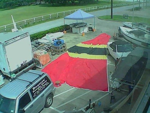 Hood Sails Spinnaker w 45-7 Luff from Boaters' Resale Shop of TX 2205 ...