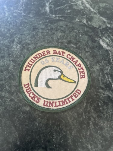 Ducks Unlimited Thunder Bay Canada Logo Sew On Patch 3” Rare 25th ...
