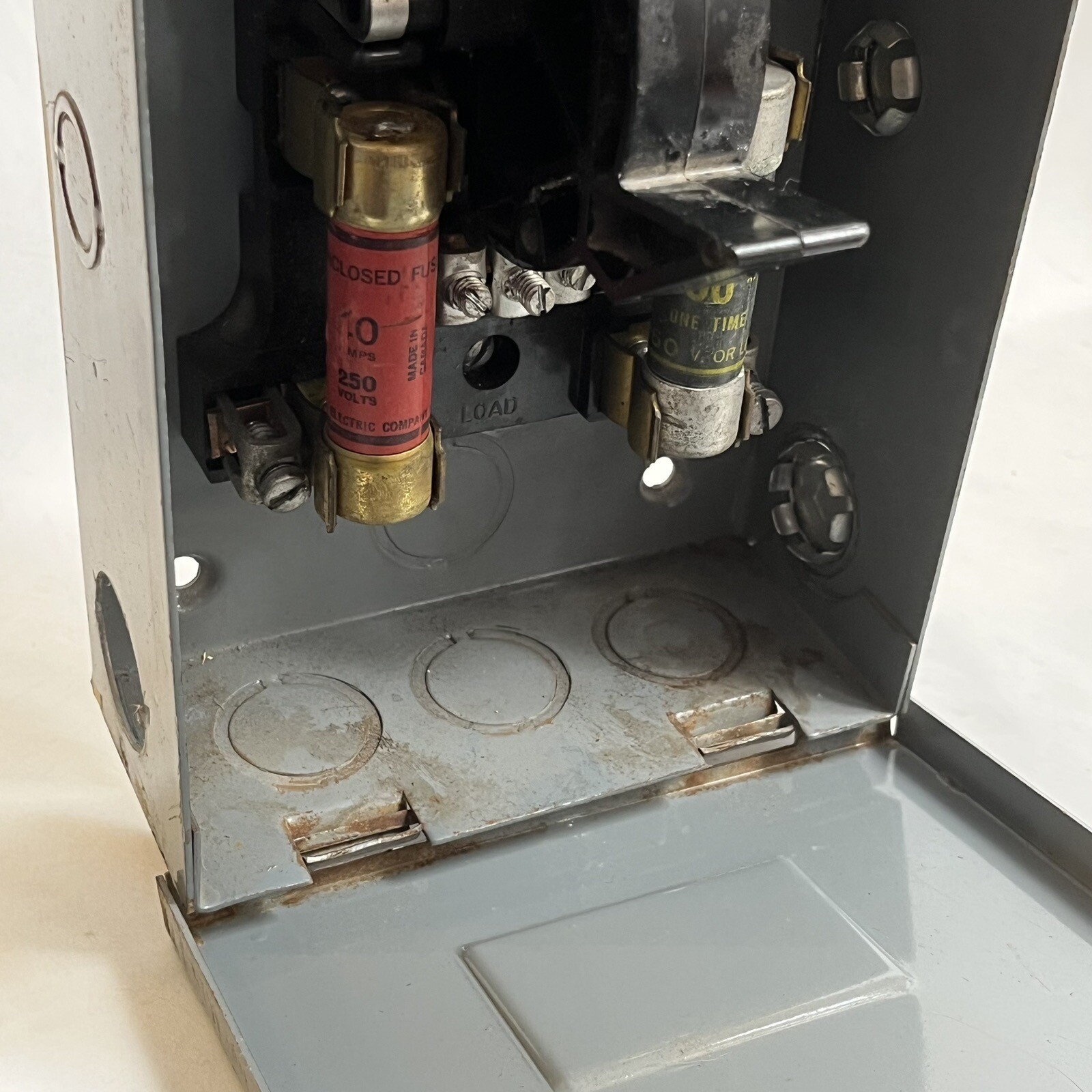 Vintage CEB 2 Fuse 60 AMP Safety Canadian Electric Box Switch Steampunk ...