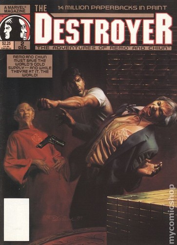 Destroyer The Adventures of Remo and Chiun #2 VG 1989 Stock Image Low ...