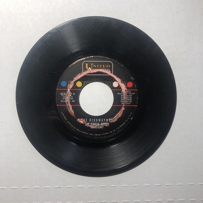 1961 The Highwaymen 45 Vinyl Record Cotton Fields & The Gypsy Rover, UA ...