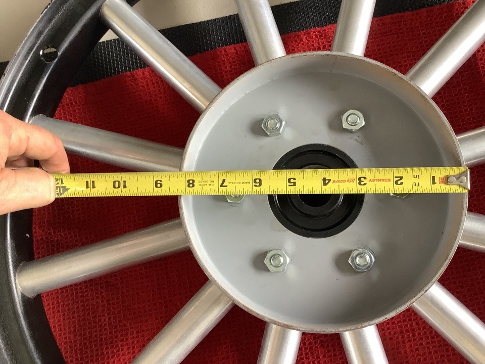 Ford Model T Aluminum 12 Spoke Wheel,(Not Wood)Vintage T Model Wheel | eBay