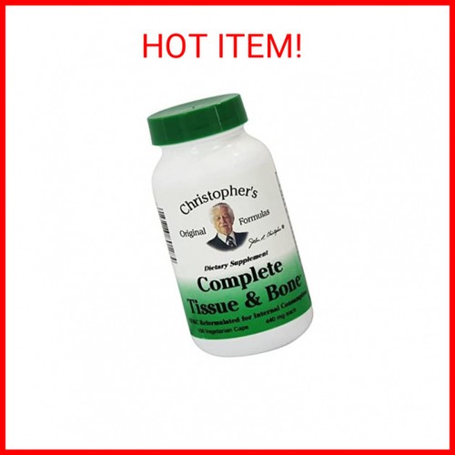 Complete Tissue and Bone Formula Dr. Christopher 100 VCaps 440 MG Each ...