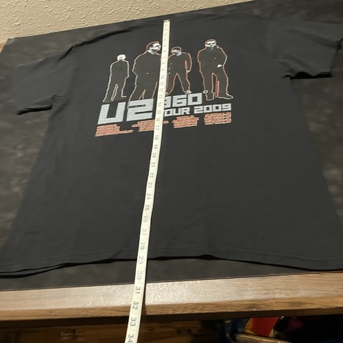 U2 Tour shirt Vintage 360 Wembley Stadium London 2009 Bono Rock Band ...