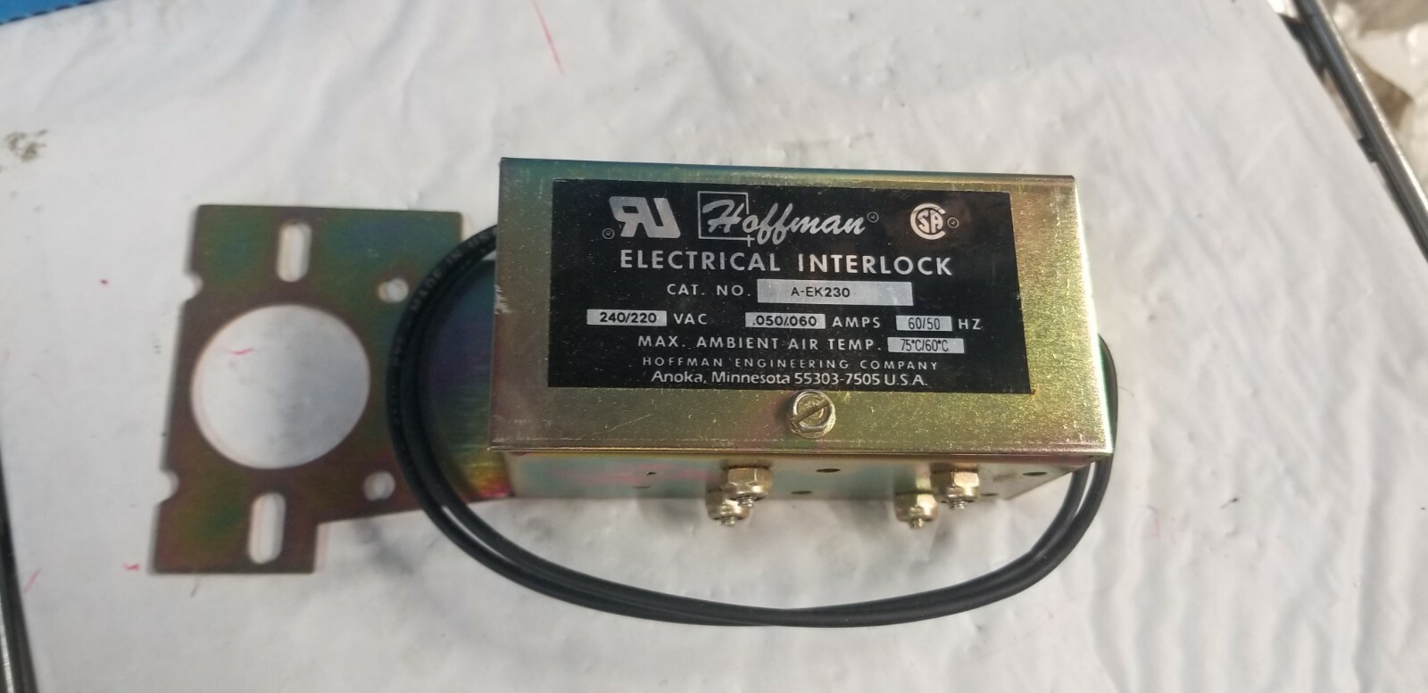 Hoffman A-EK230 Electrical Interlock | eBay