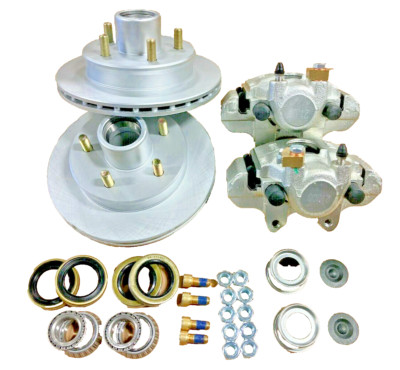 10" Disc Brake Kit 3500# fits UFP Dexter Hydraulic Boat Trailer Axle ...