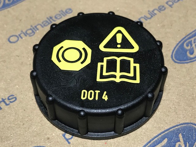 Genuine Ford Brake Master Cylinder Reservoir Filler Cap 1550277 for ...