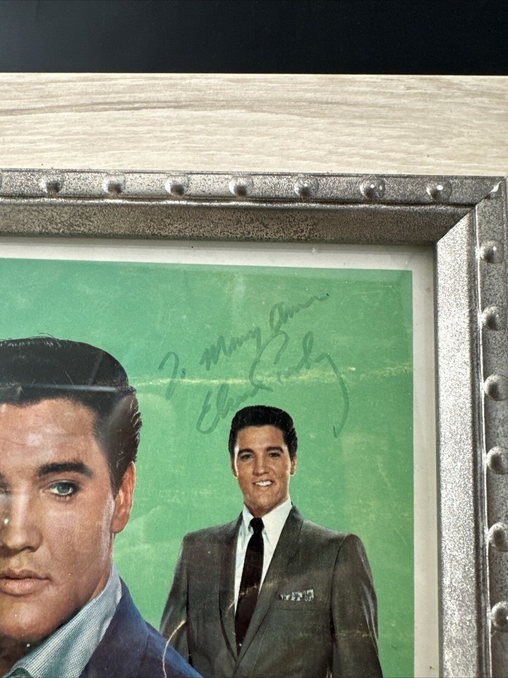 Autographed ELVIS PRESLEY Original RARE RCA VICTOR PROMO Catalog | eBay