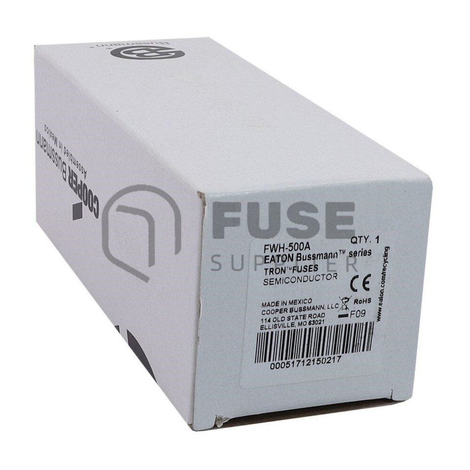 1PC New Eaton Bussmann FWH-500A FWH500A 500A 500V Fast Acting Fuse | eBay