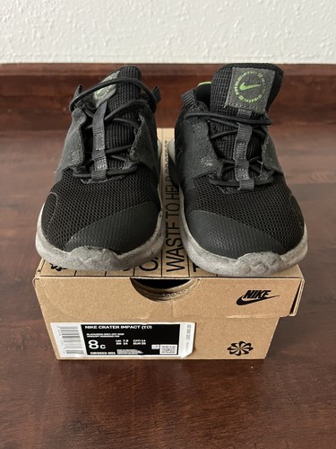 Nike Crater Impact Toddler Boys Sneakers Shoes DB3553-001 Size 8C | eBay