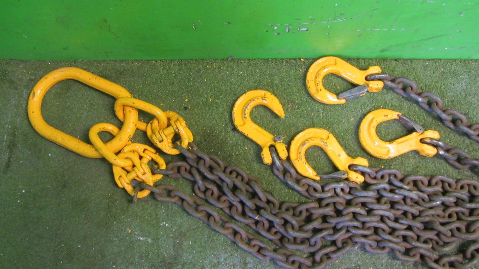Heavy duty skip lorry chains with Cert stamps | eBay UK