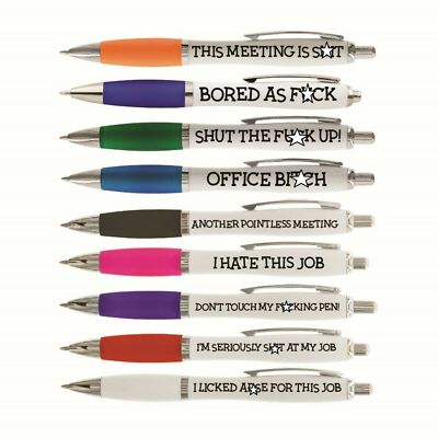 Funny Pens - Rude Novelty Office Secret Santa - Sh*t Christmas gift ...