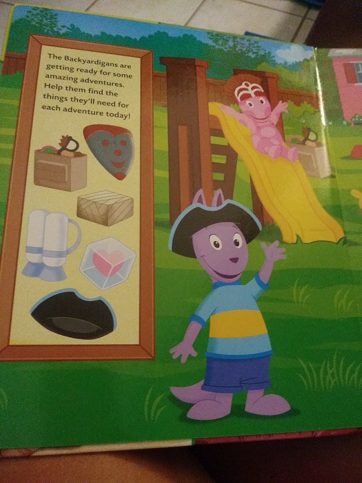 Nick Jr. The Backyardigans Big Hard Book. Good Condition. | eBay