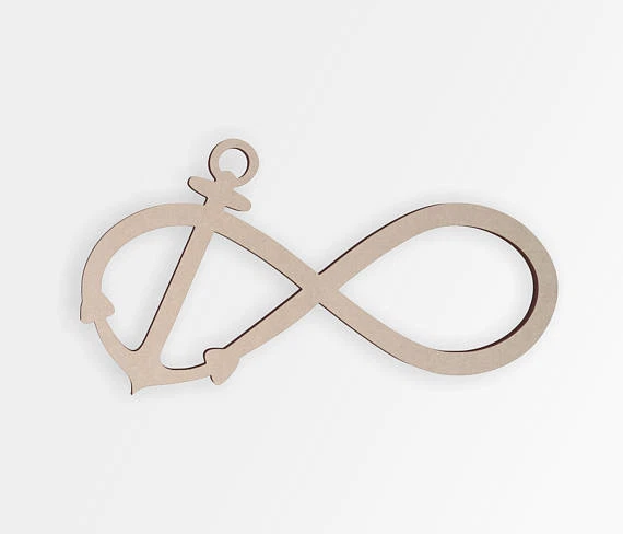 Infinity Sign With Anchor