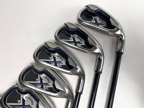 Callaway X-20 Iron Set 4-PW 75g Regular Graphite Mens RH | eBay
