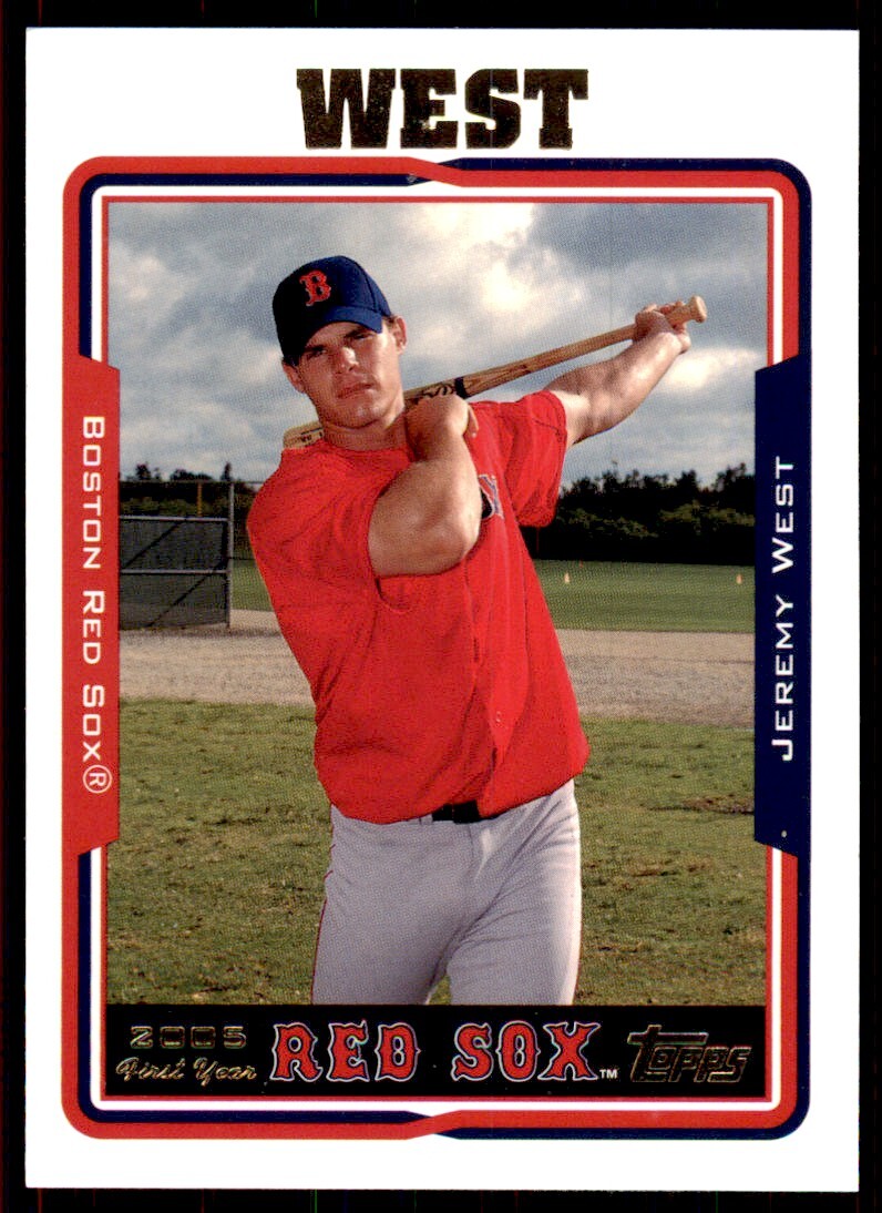 2005 Topps Jeremy West Baseball Cards #305 | eBay