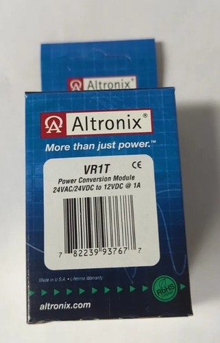 ALTRONIX VR1T Power Conversion Module 24VAC/24VDC to 12VDC 1A | eBay