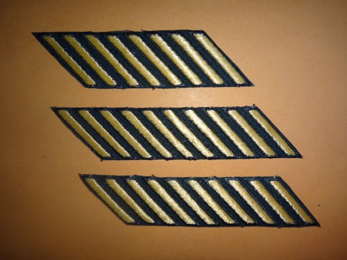 Lot Of 28 US Army Gold-On-Green OD Small Service Stripes Hash Marks ...