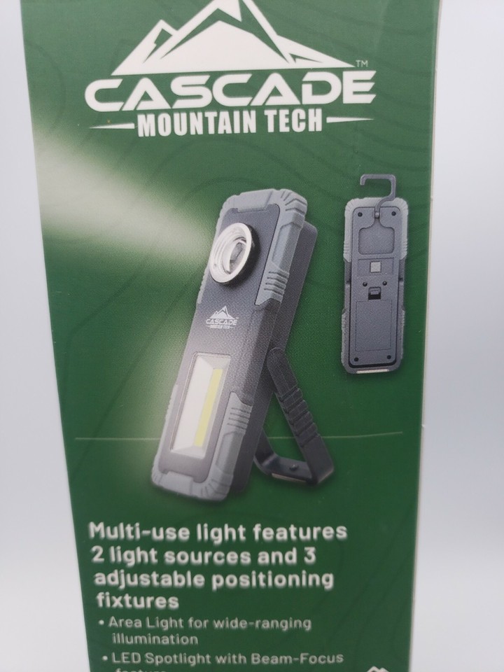 Cascade Mountain Tech 250 Lumen LED Multi-Use Camp Light, Three ...