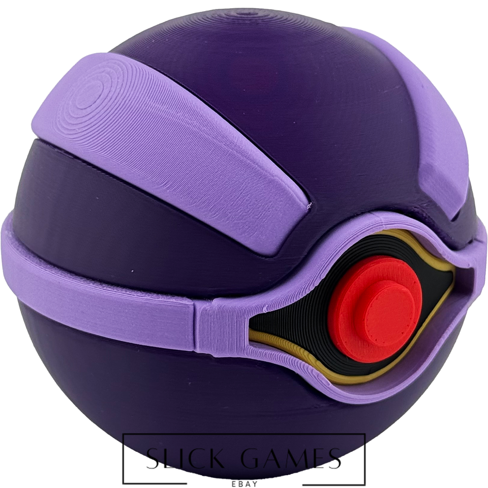 Clone Ball Mewtwo Poke Ball | 3D Printed | Poke Ball Collection ...