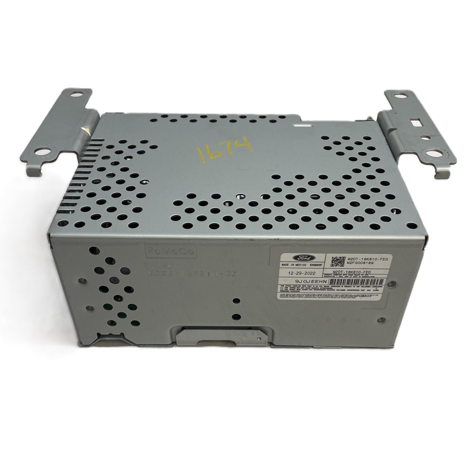 2023 FORD BRONCO RADIO RECEIVER OEM M2DT-18K810-FEG AUDIO AV EQUIPMENT ...