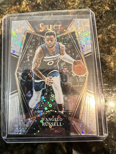 2021 panini select premier level d’angelo russell silver disco | eBay